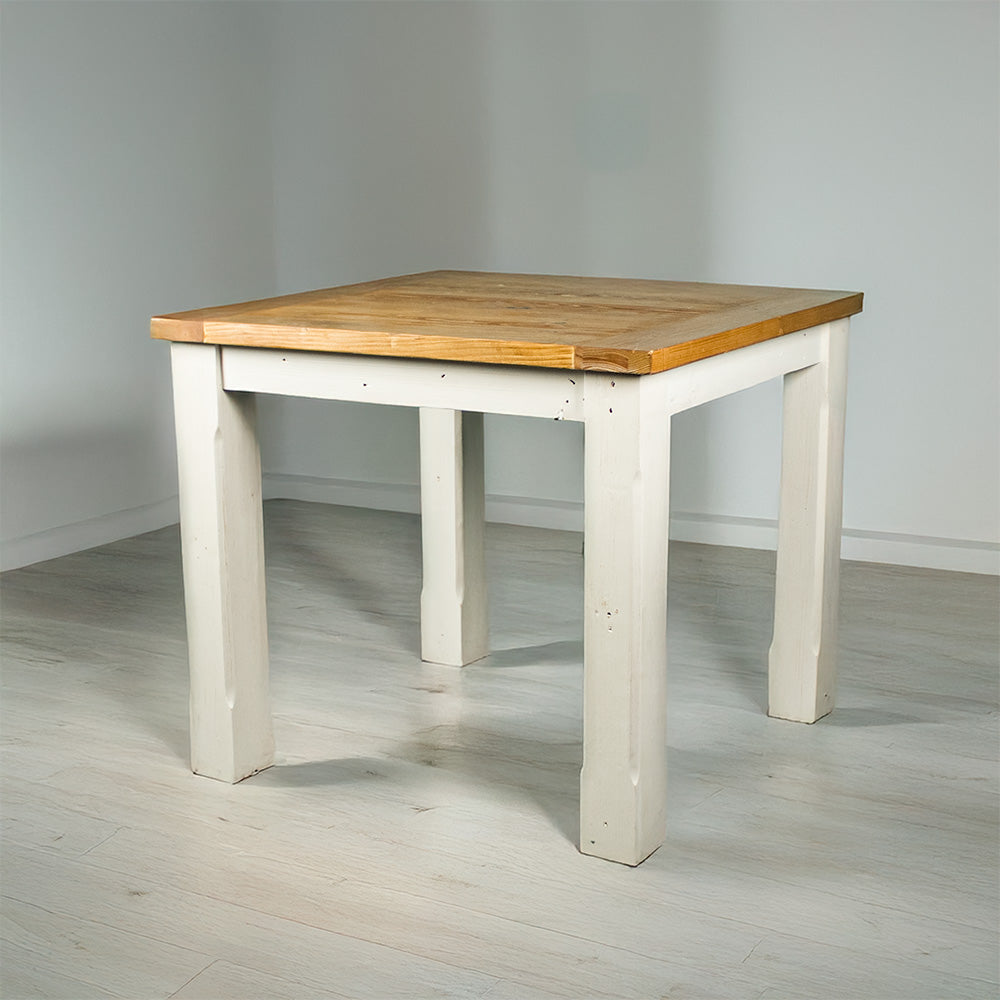 Tuscan Recycled Pine 900mm Square Dining Table - Mainland Furniture NZ