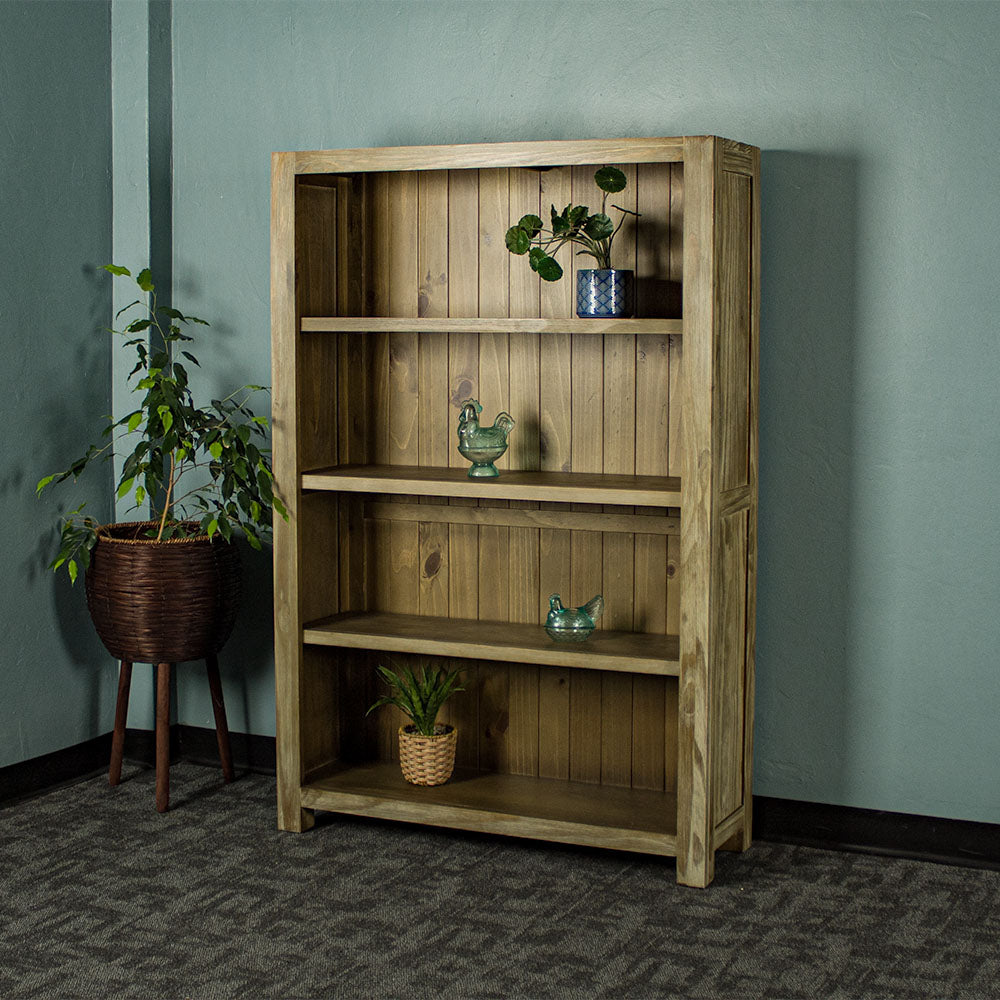 Vancouver 1.5m NZ Pine Bookcase | Mainland Furniture NZ