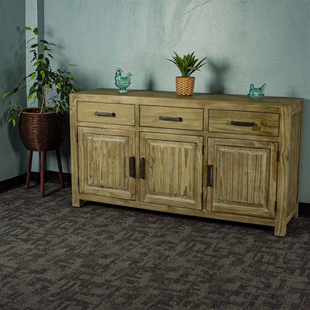 Vancouver Large NZ Pine Buffet | Mainland Furniture NZ
