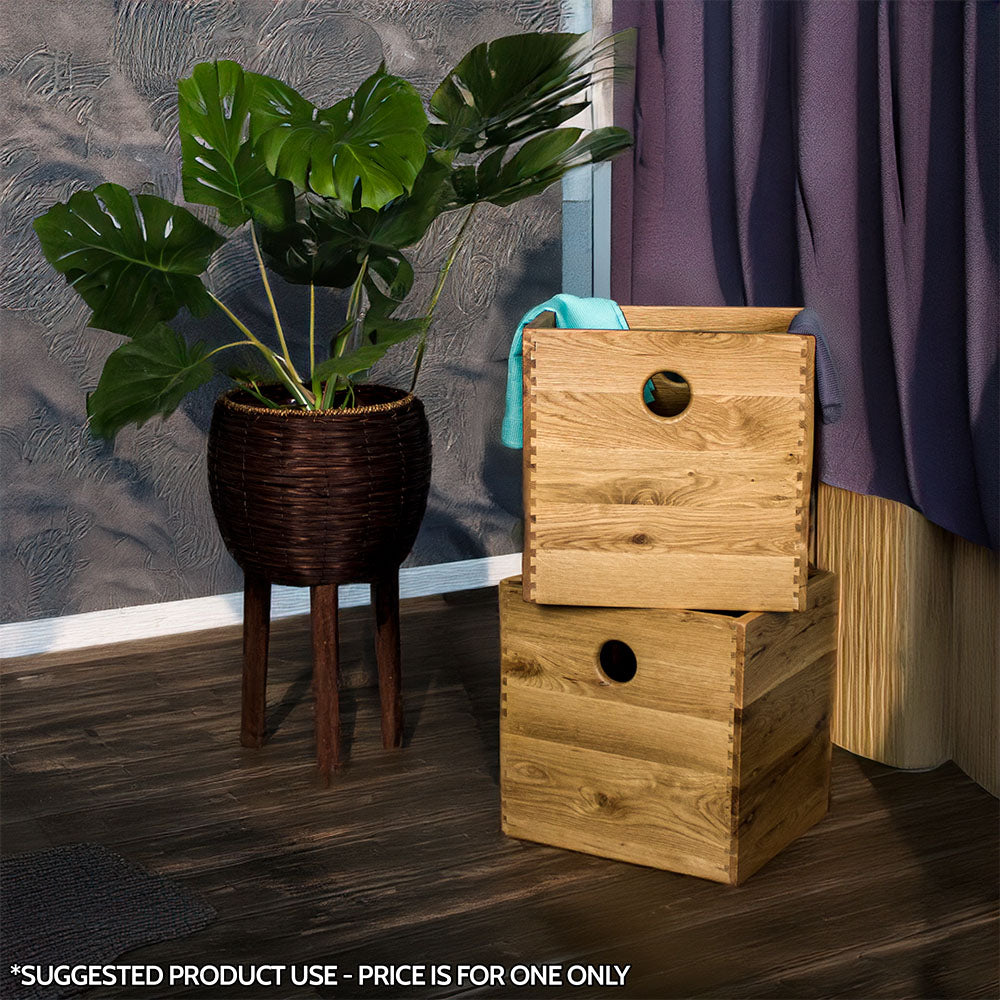 Vancouver Value Multipurpose Oak Storage Box | Mainland Furniture NZ