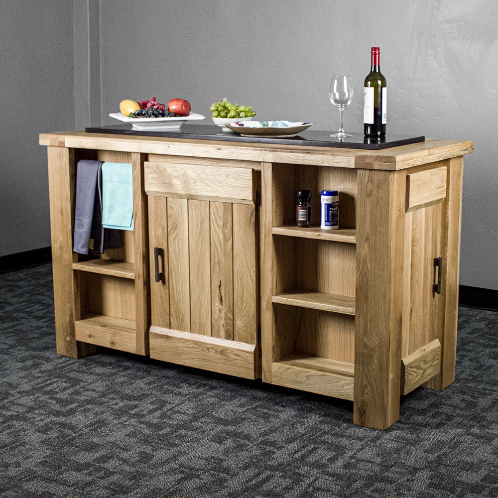 Camden Granite Top Kitchen Workbench | Mainland Furniture NZ