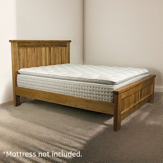 Camden King Size Oak Slat Bed Frame | Mainland Furniture NZ