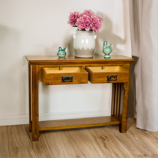 Montreal Pine Hall Table / Console Table | Mainland Furniture NZ