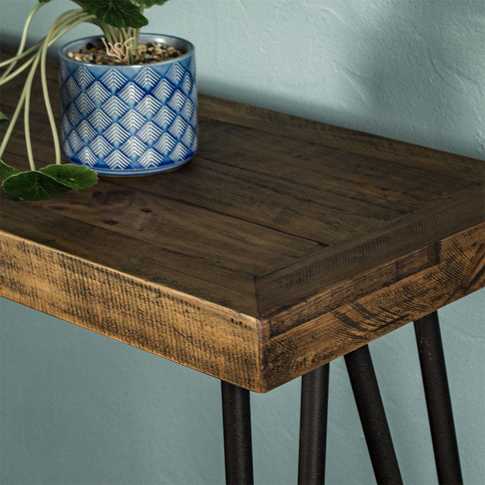 Paddington Recycled Pine Hall Table - Mainland Furniture NZ