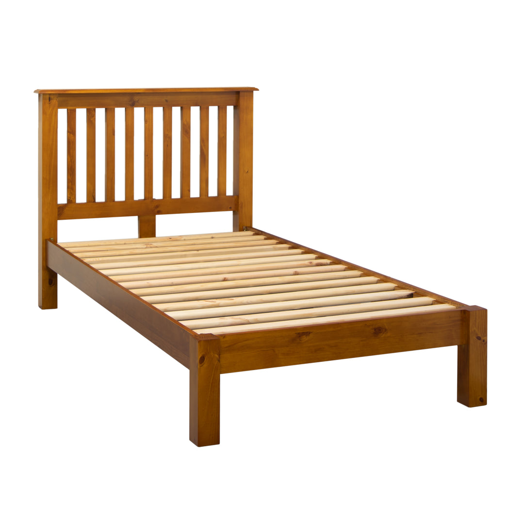 Trent Single Bed + Euro Top Mattress Combo – Mainland Furniture
