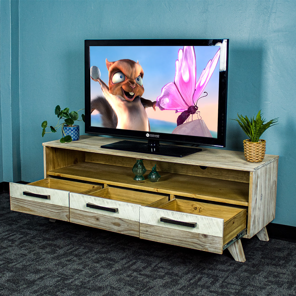 Soho 1.5m 3 Drawer TV Unit - Mainland Furniture NZ
