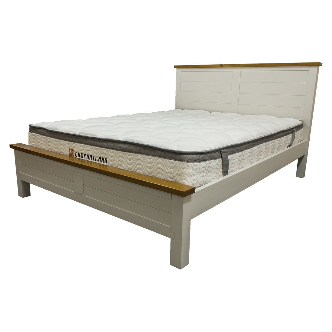 Alton King Size Pine Slat Bed Frame | Mainland Furniture NZ