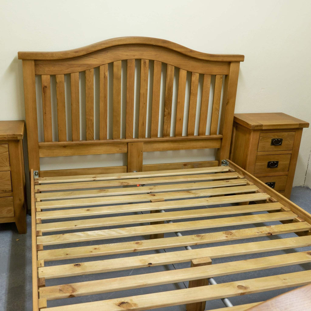 Queen size slat beds | Solid wood at a great price | Oak, Pine, Acacia ...